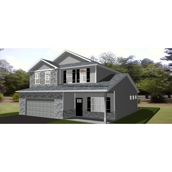 Custom House Plans by Houseplan Designworks Inc